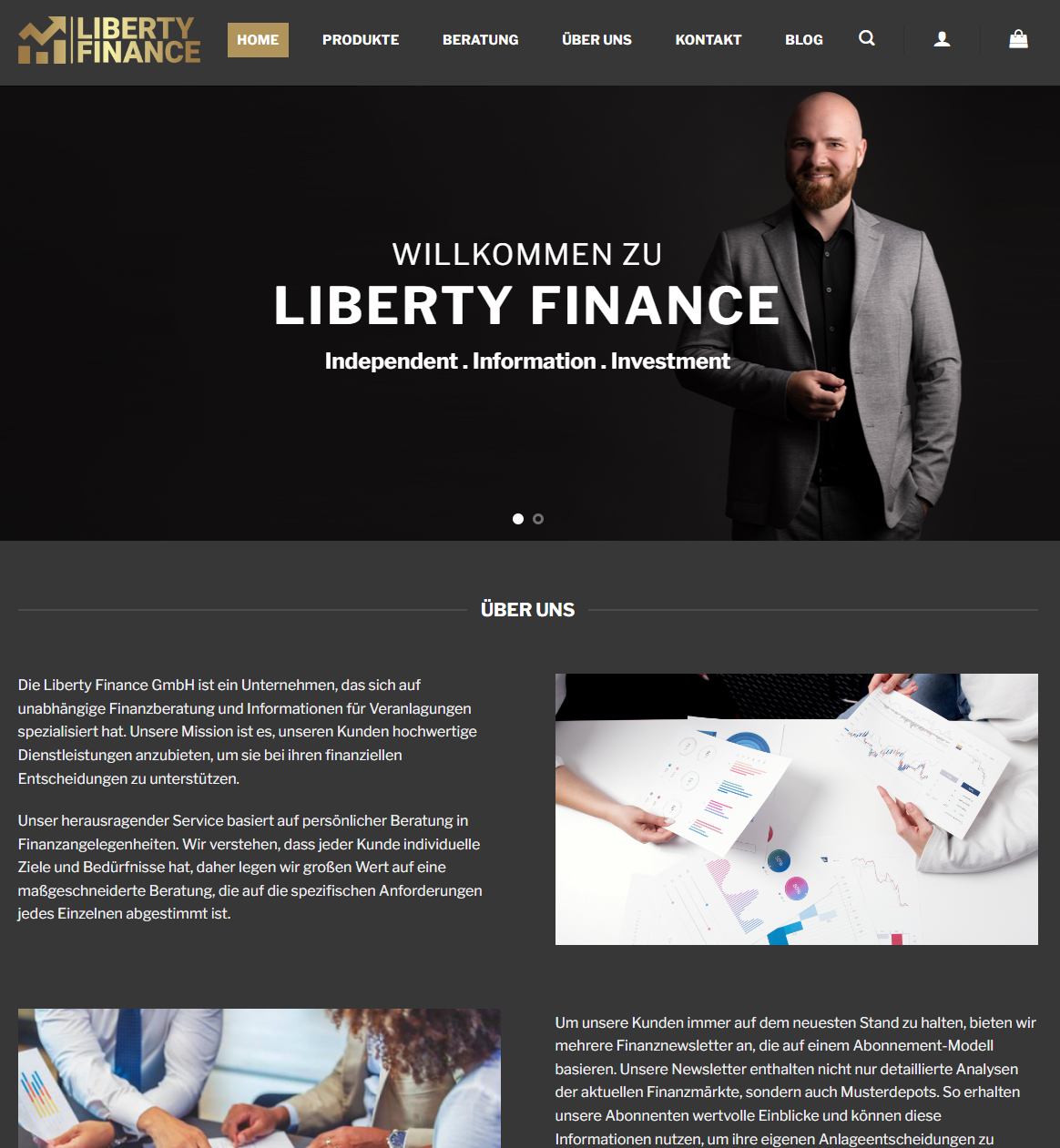 Invest Anleitung - Liberty Finance